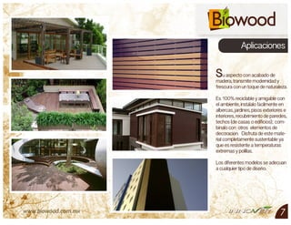 Catalogo BIOWOOD | PPT