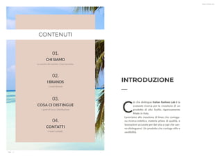 Catalogo Italian Fashion Lab | PDF