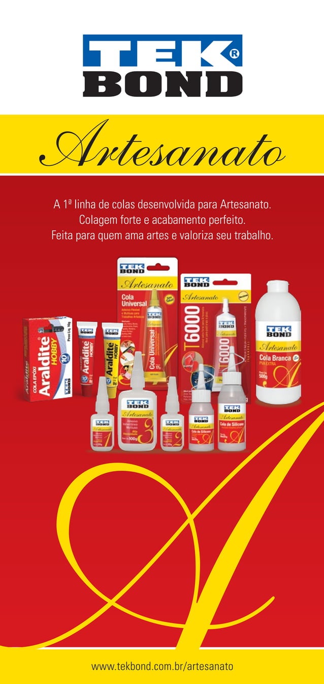 Catálogo TekBond Artesanato-2017 | PDF
