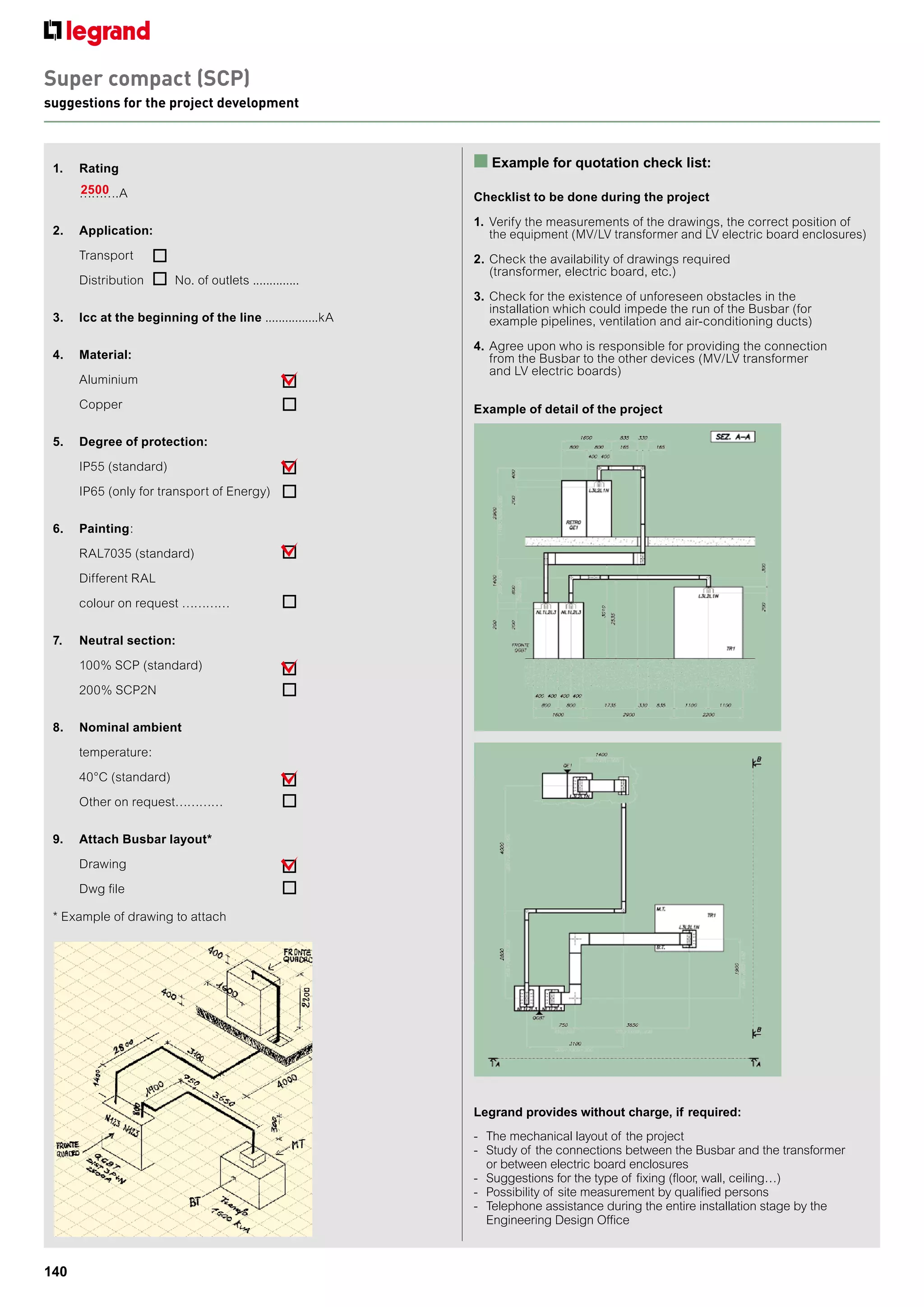 Catalog busbar Legrand | PDF