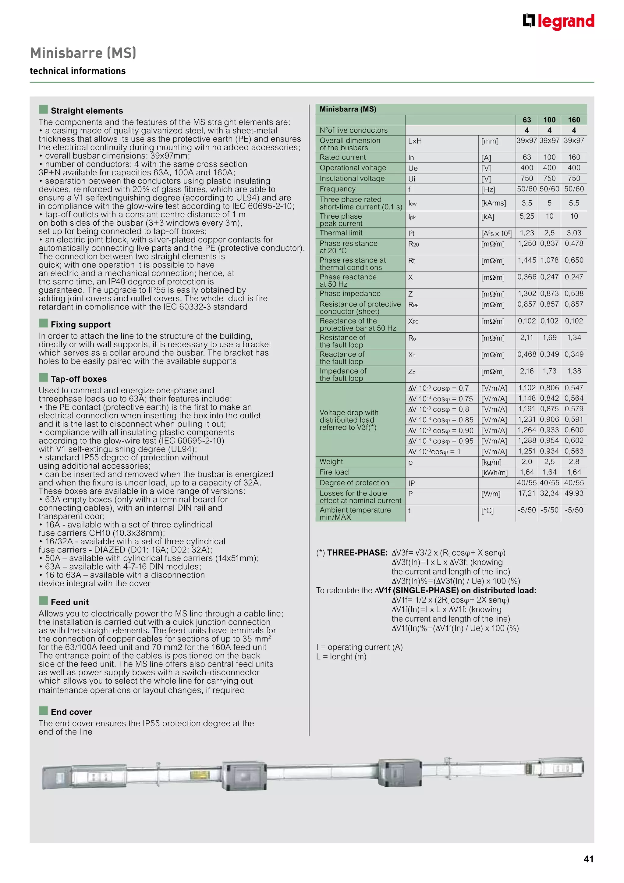 Catalog busbar Legrand | PDF