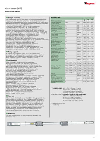 Catalog busbar Legrand | PDF