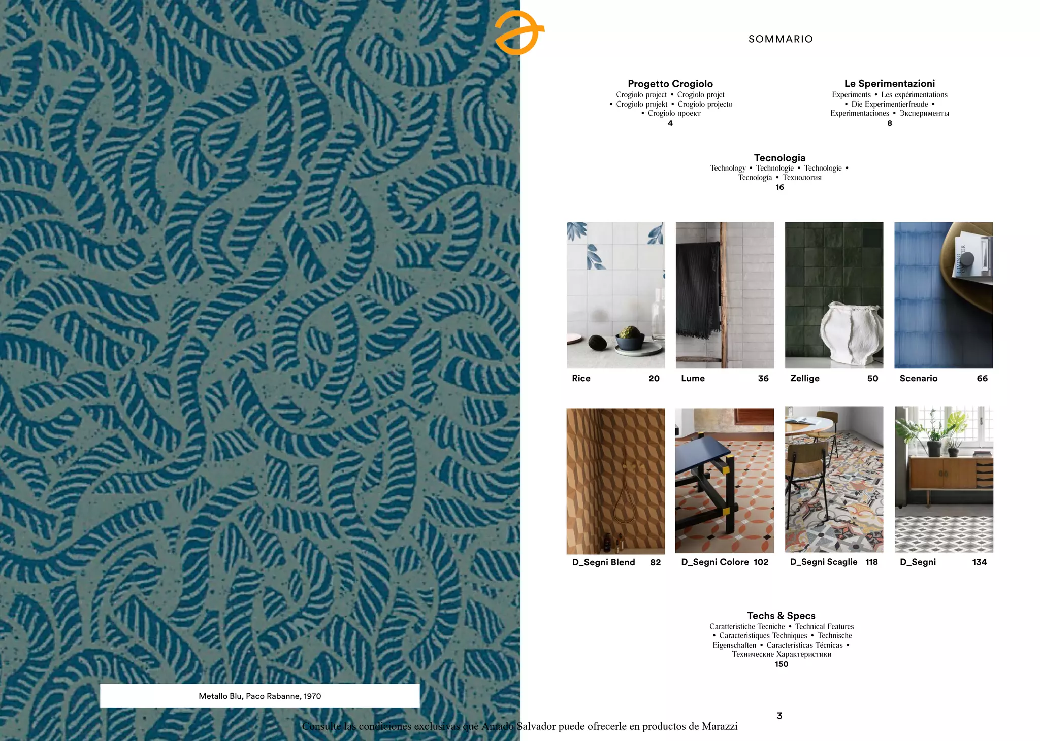 Catalogo general Marazzi Crogiolo 2021 distribuidor oficial Amado ...