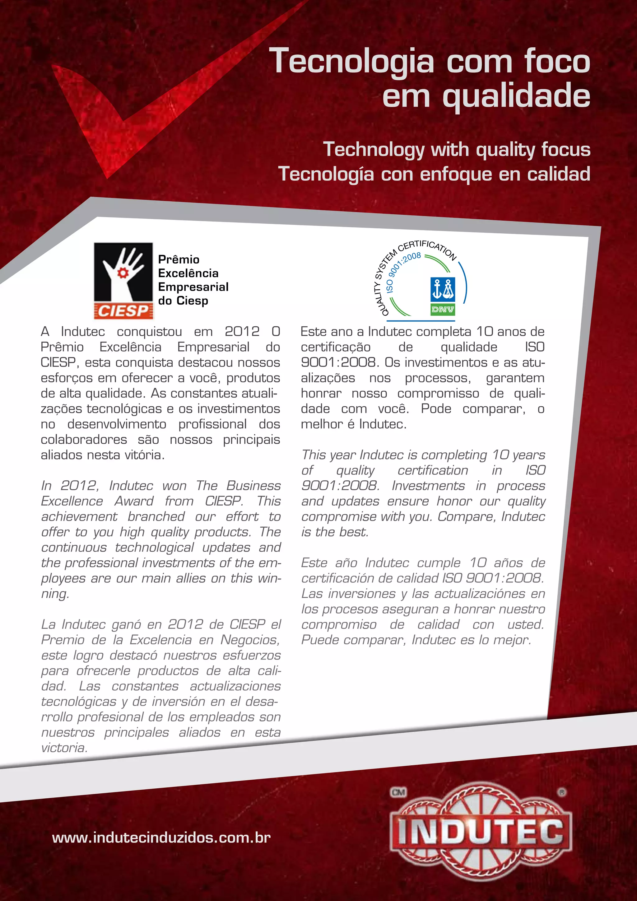 Catalogo Indutec | PDF