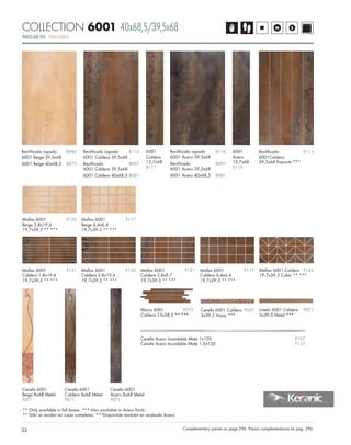 Catalogo tecnico porcelanite dos kerlanic | PDF