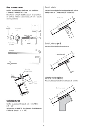 Catalogo tecnico-telha-ondulada-brasilit | PDF