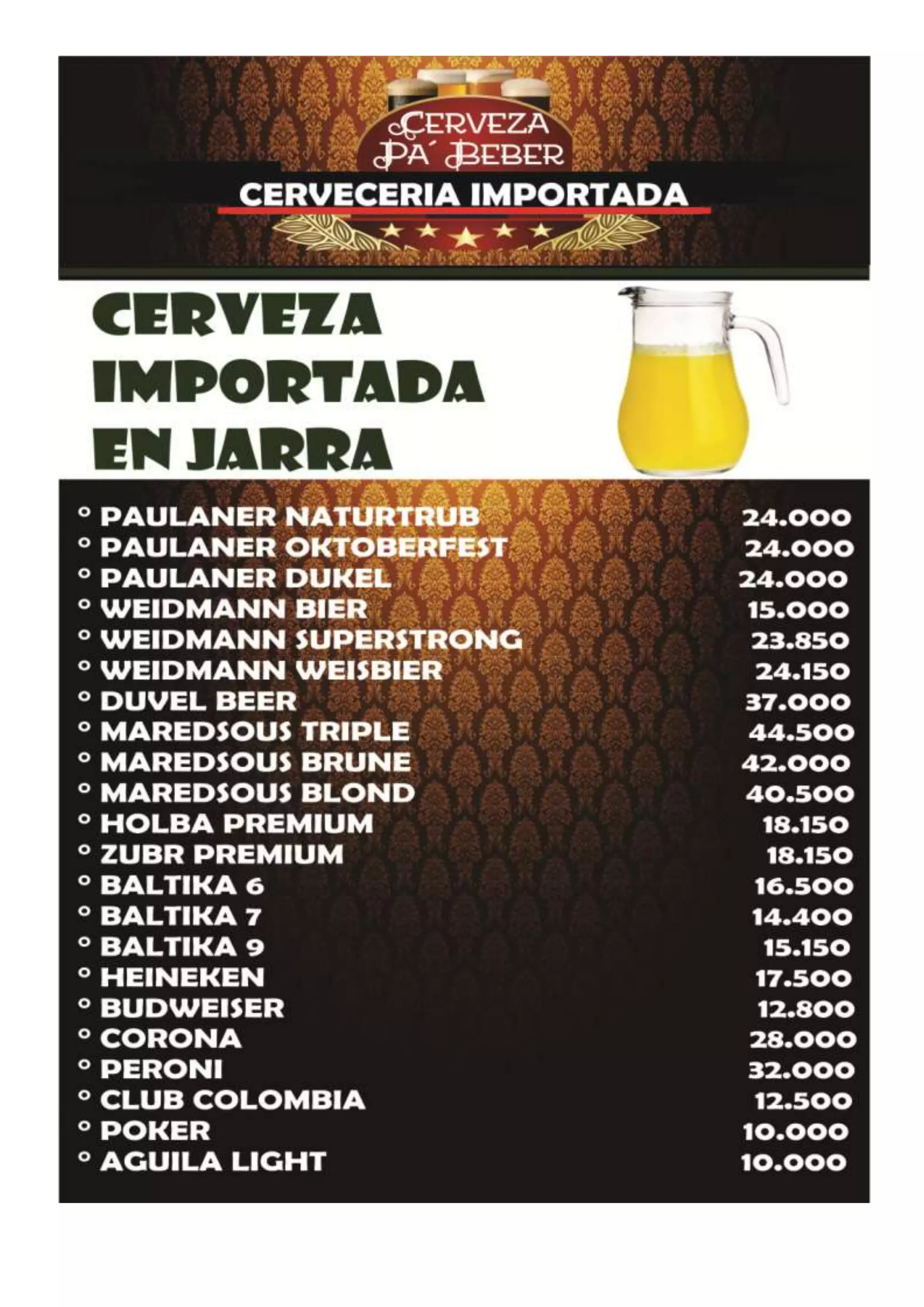 Catalogo The Beer Baron | PDF