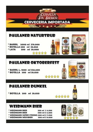 Catalogo The Beer Baron | PDF