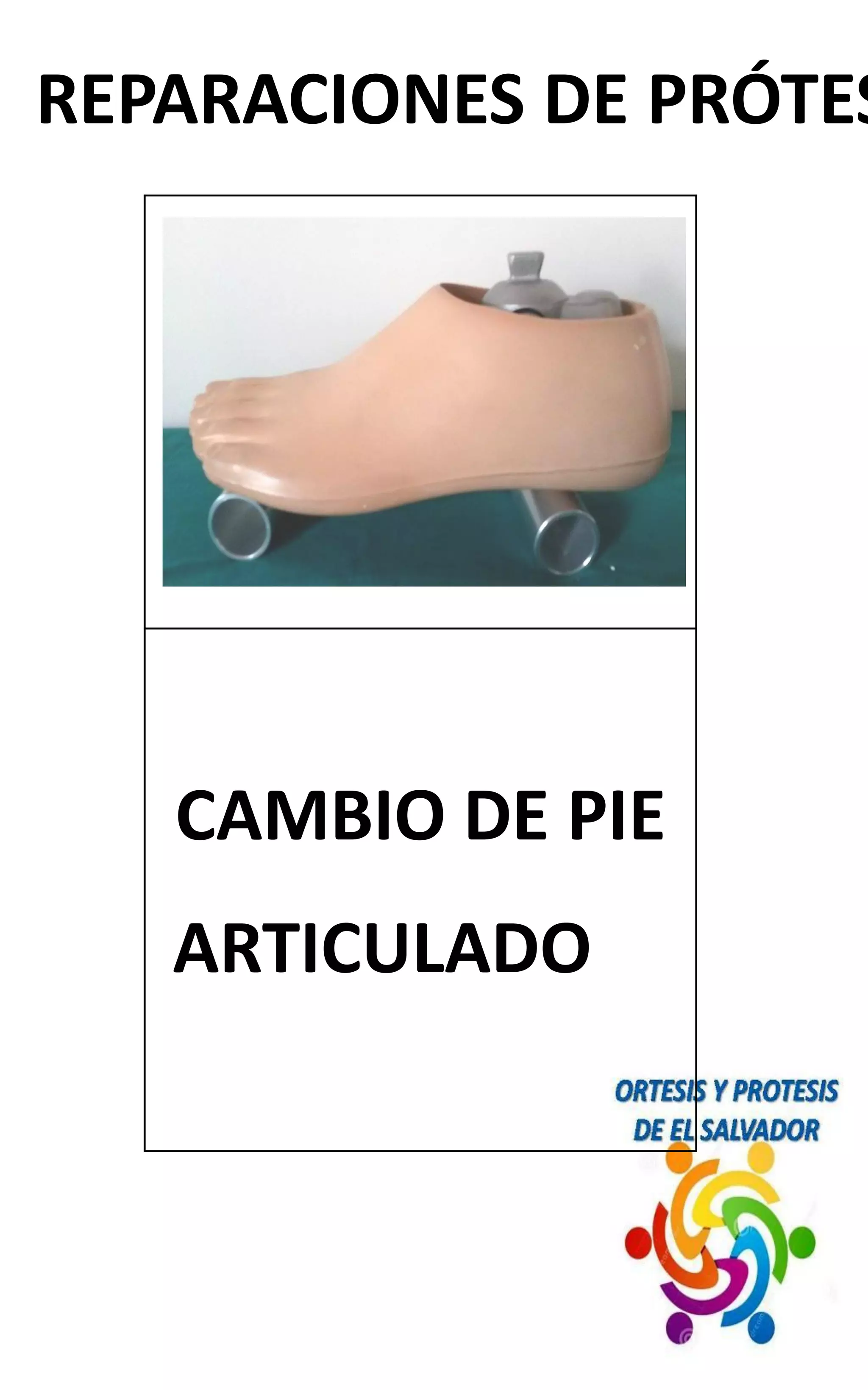 Catalogo de productos de Ortesis y Prótesis | PDF
