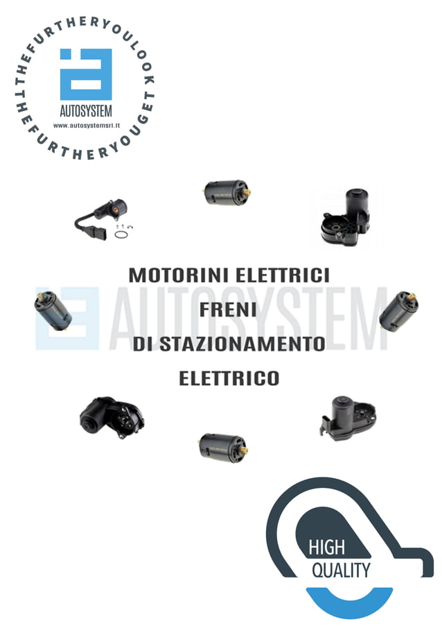 Catalogo Motorini Elettrici freni di stazionamento | PDF