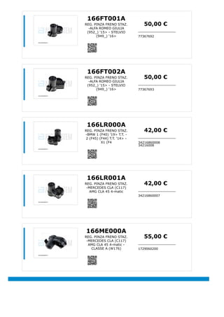 Catalogo Motorini Elettrici freni di stazionamento | PDF