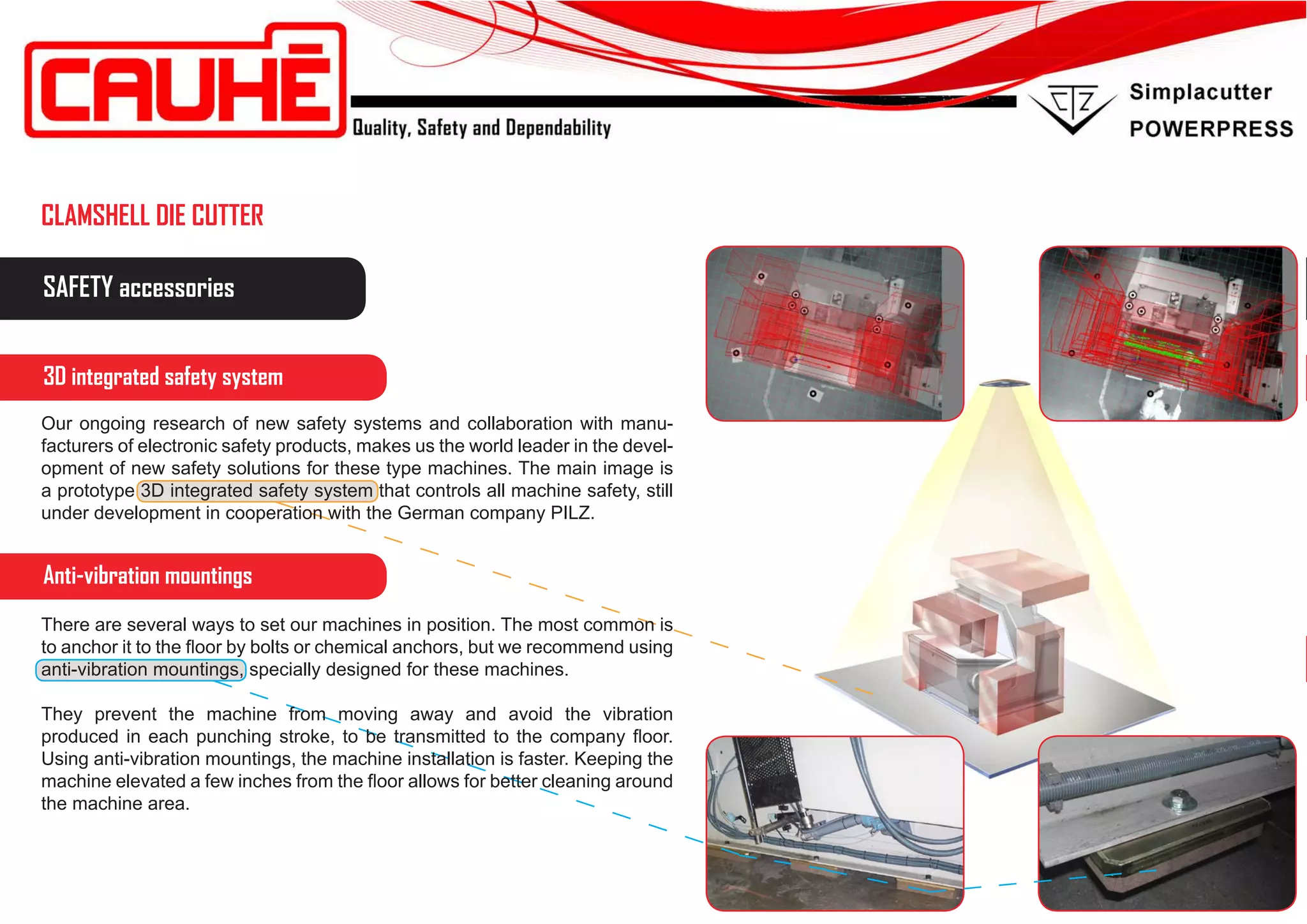 Cauhé Clamshell die cutters and Puzzle die cutters | PPT