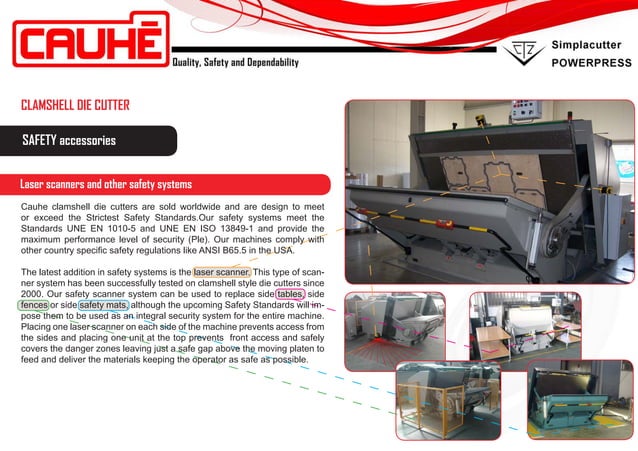 Cauhé Clamshell die cutters and Puzzle die cutters | PDF