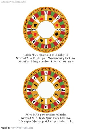 Catalogo 2018 ruletas promocionales | PDF
