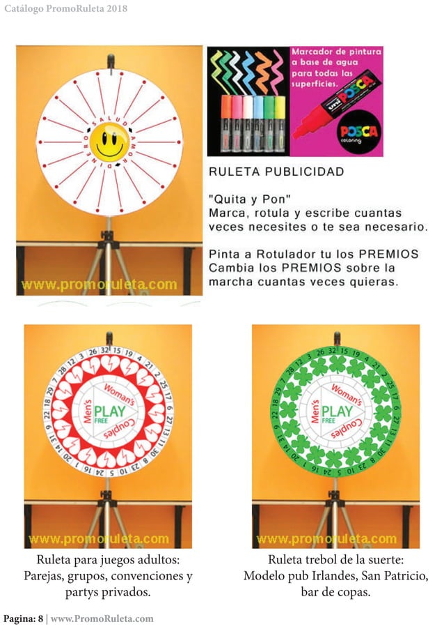 Catalogo 2018 ruletas promocionales | PDF