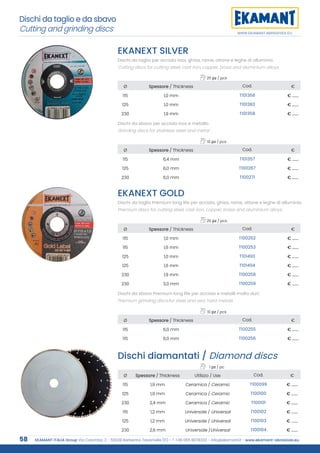 Catalogo 2024 Rev1.1 - Ekamant Italia Group | PDF