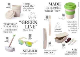 Catalogo Gadget Ecologici Personalizzati | PPT