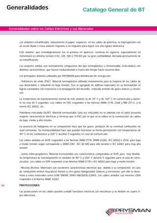Catalogo cables bt | PDF