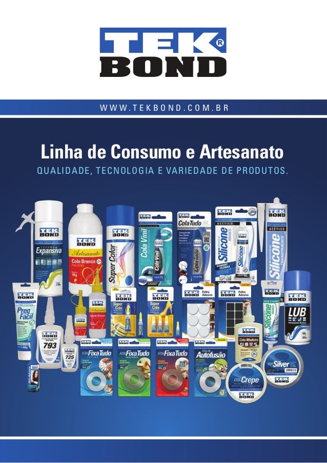 Catálogo Produtos TekBond 2017