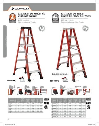 CATALOGO CUPRUM | CATALOGO DE ESCALERAS CUPRUM | CATALOGO DE ESCALERAS ...