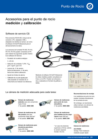 Catalogo CS Instruments, Tricombus | PDF