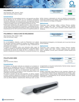 Catalogo de aceros otero 2014. Un buen indice | PDF