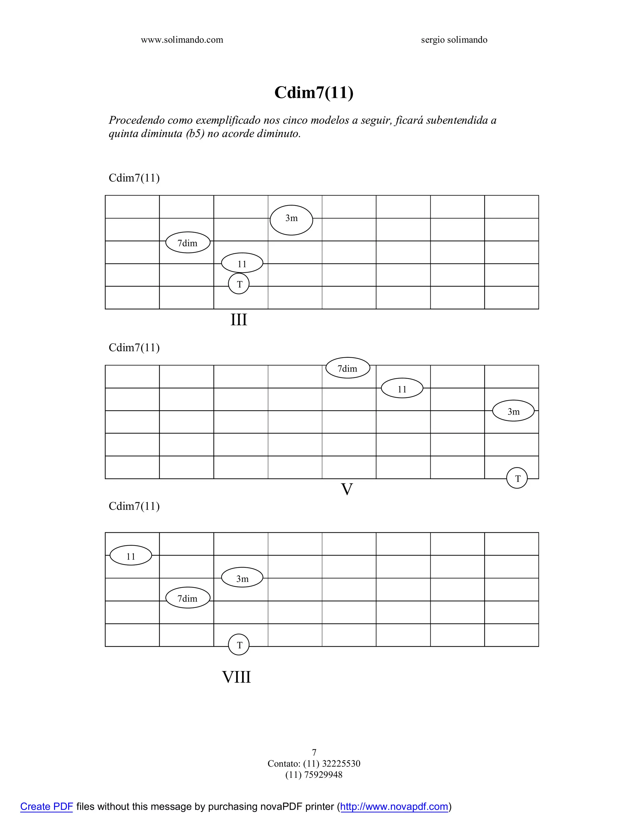 Catálogo de Acordes - Sergio Solimando | PDF