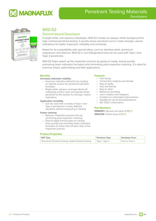 Catalogo de magnaflux de equipos y accesorios | PDF