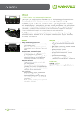 Catalogo de magnaflux de equipos y accesorios | PDF