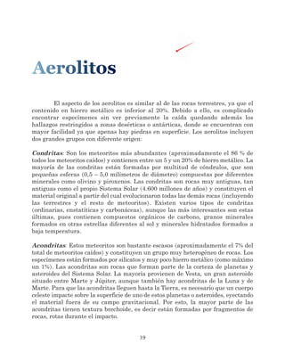 Catálogo de meteoritos museo geominero2013 | PDF