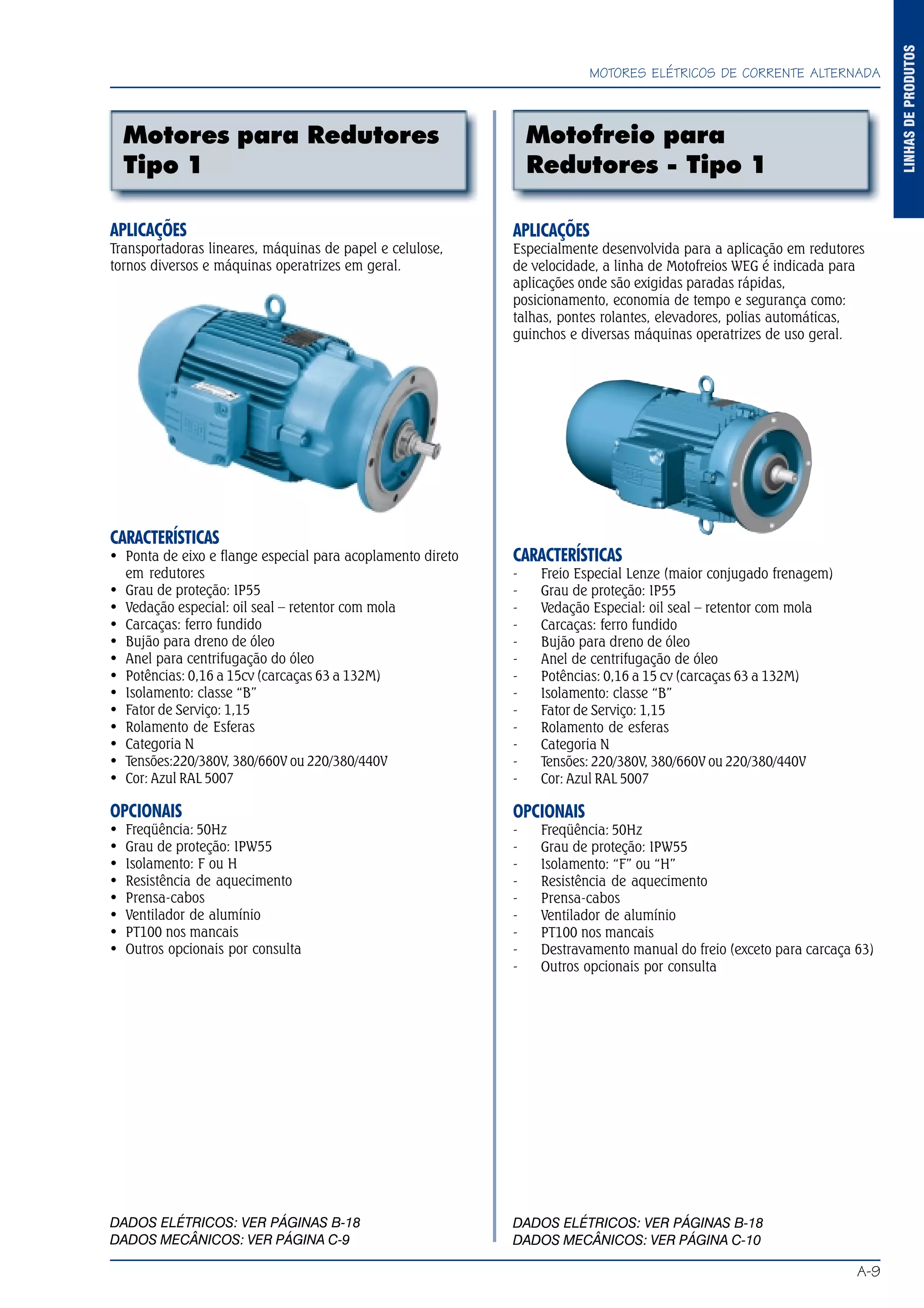 Catalogo de motores weg | PDF