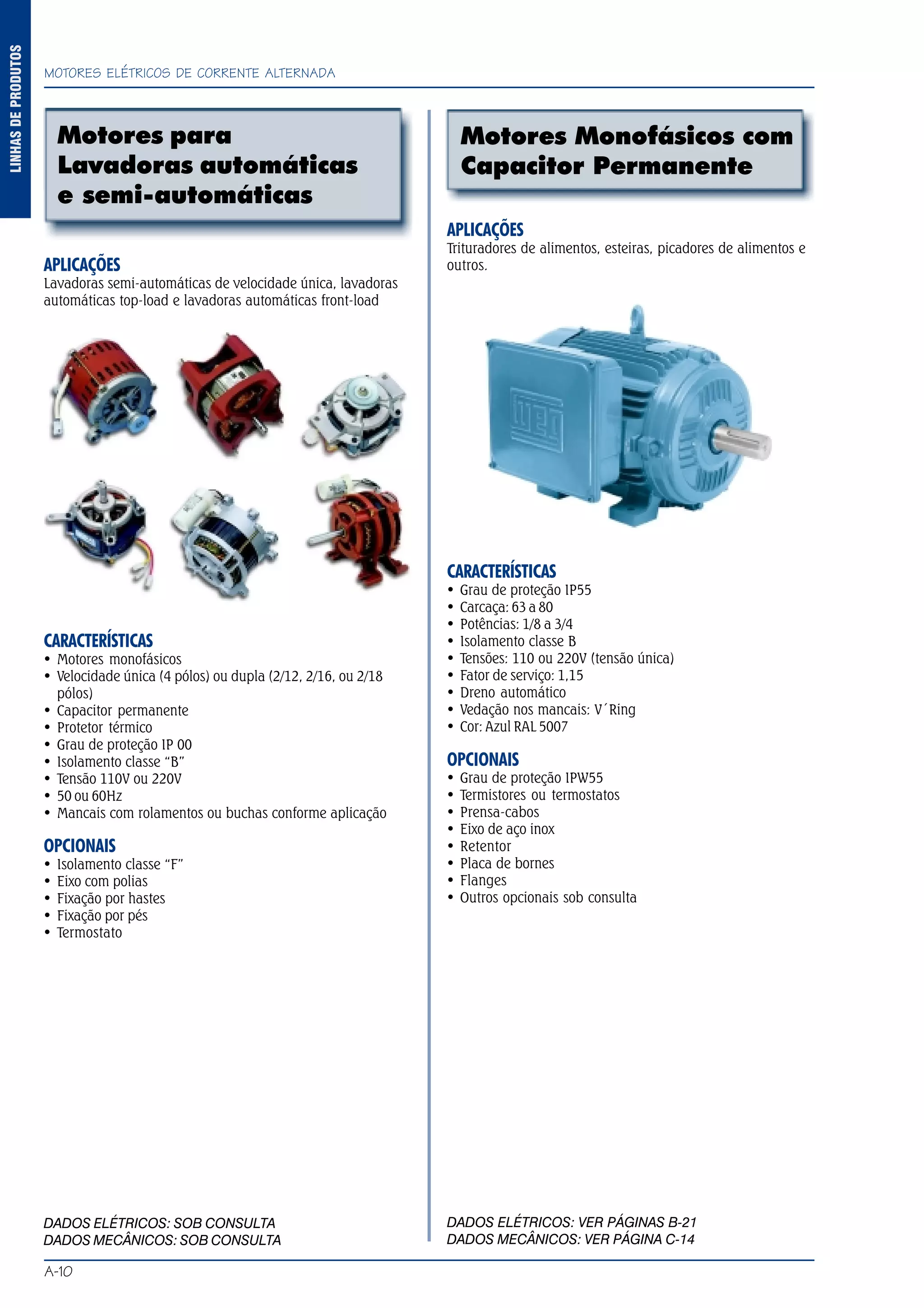 Catalogo de motores weg | PDF