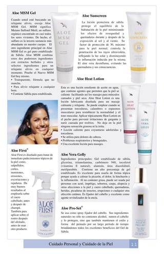 Catalogo De Producto Forever Centroamerica | PDF