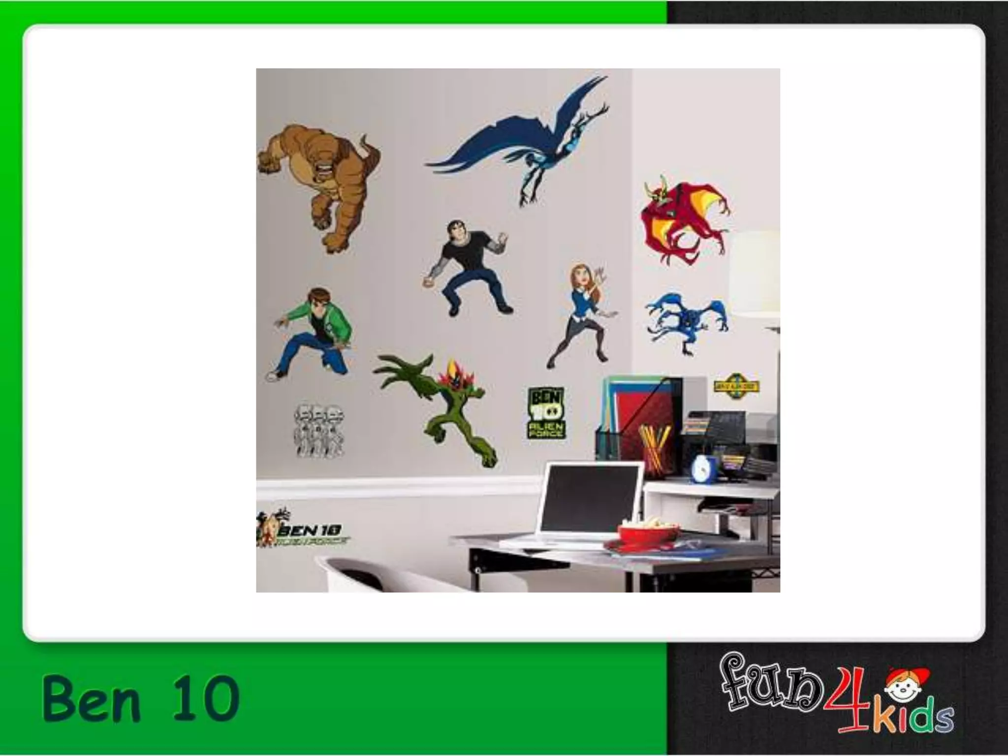 Catalogo digital adesivos, etc., ben 10 | PPTX