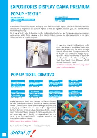 Catalogo displays | PDF