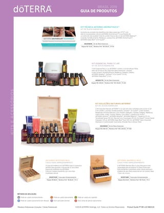 Catalogo doterra Agosto 2019 clube essencial | PDF