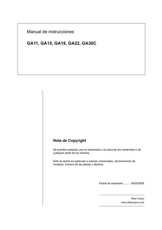 Catalogo español ga30 ff | PDF