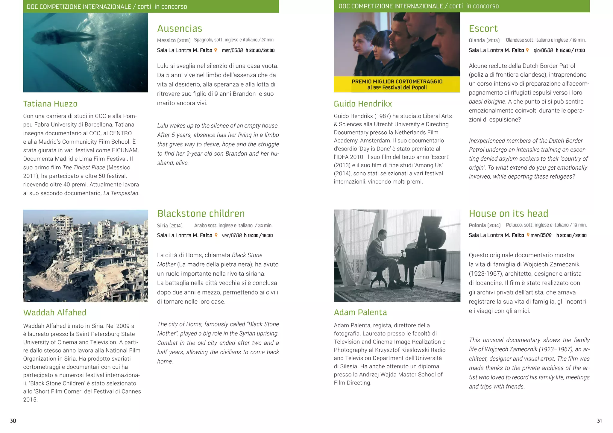 Catalogo faito doc festival 2015 | PDF