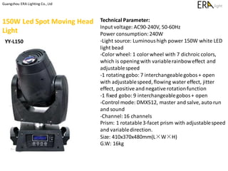 Stage Lighting Catalog of era lighting 2015 | PDF