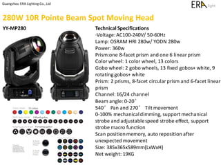 Stage Lighting Catalog of era lighting 2015 | PDF