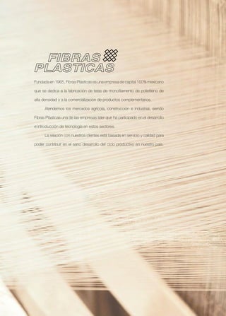 Catalogo fibras plasticas baja | PDF
