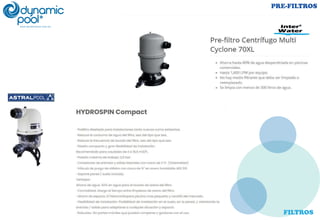 Catalogo Filtros Dynamic Pool | PDF