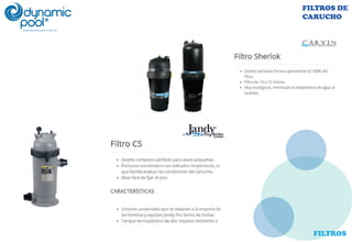 Catalogo Filtros Dynamic Pool | PDF