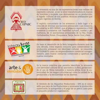 Catalogo ARTE & IDENTIDAD BOLIVIA (RED OPAIC) | PDF