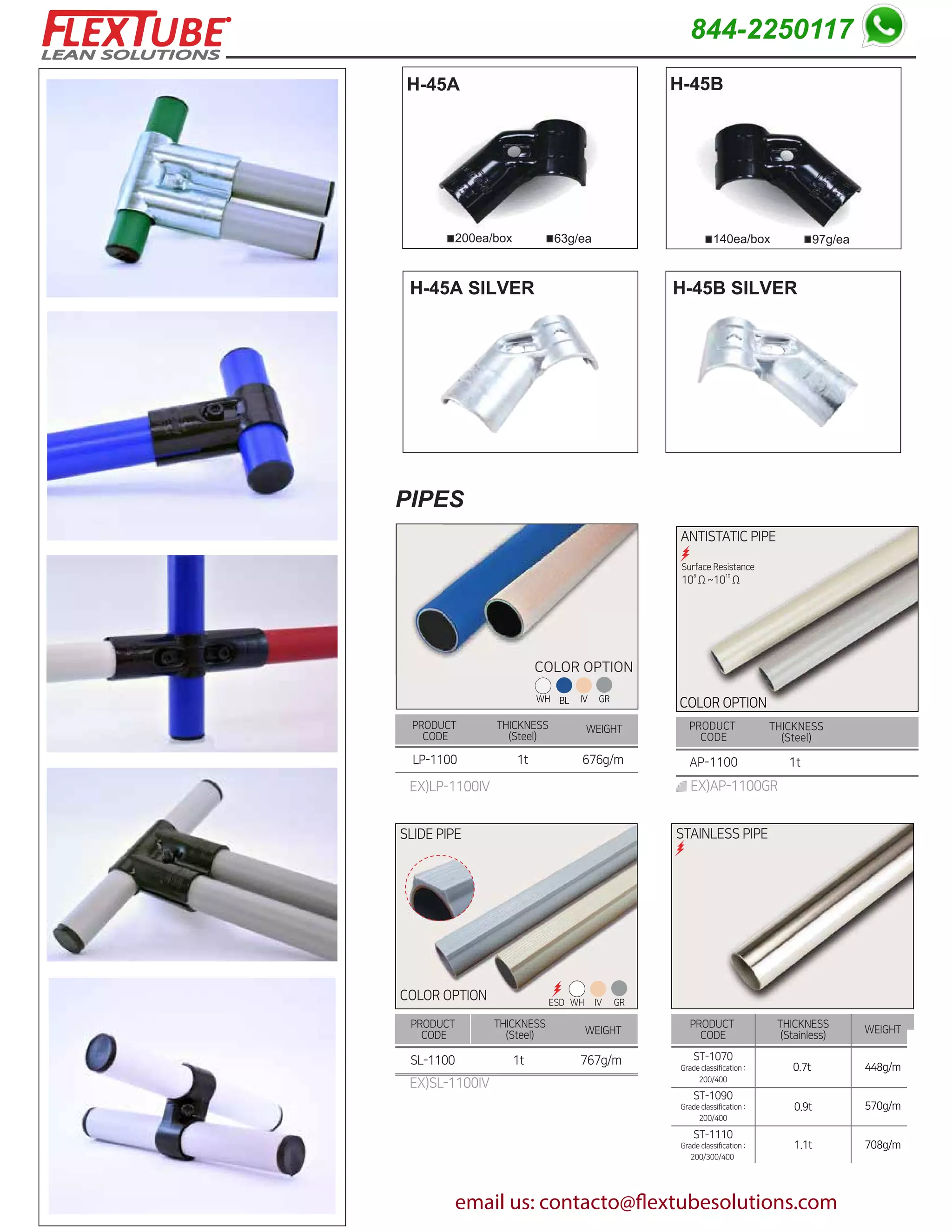 Catalogo Flextube 2020 Soluciones Lean Manufacturing | PDF