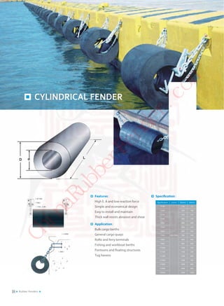 Catalog of Marine Rubber Fender | PDF