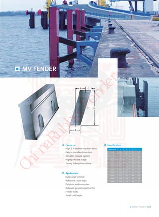 Catalog of Marine Rubber Fender | PDF