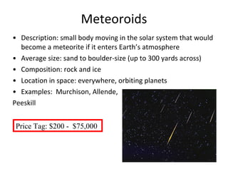 Catalog of the Solar System | PPT