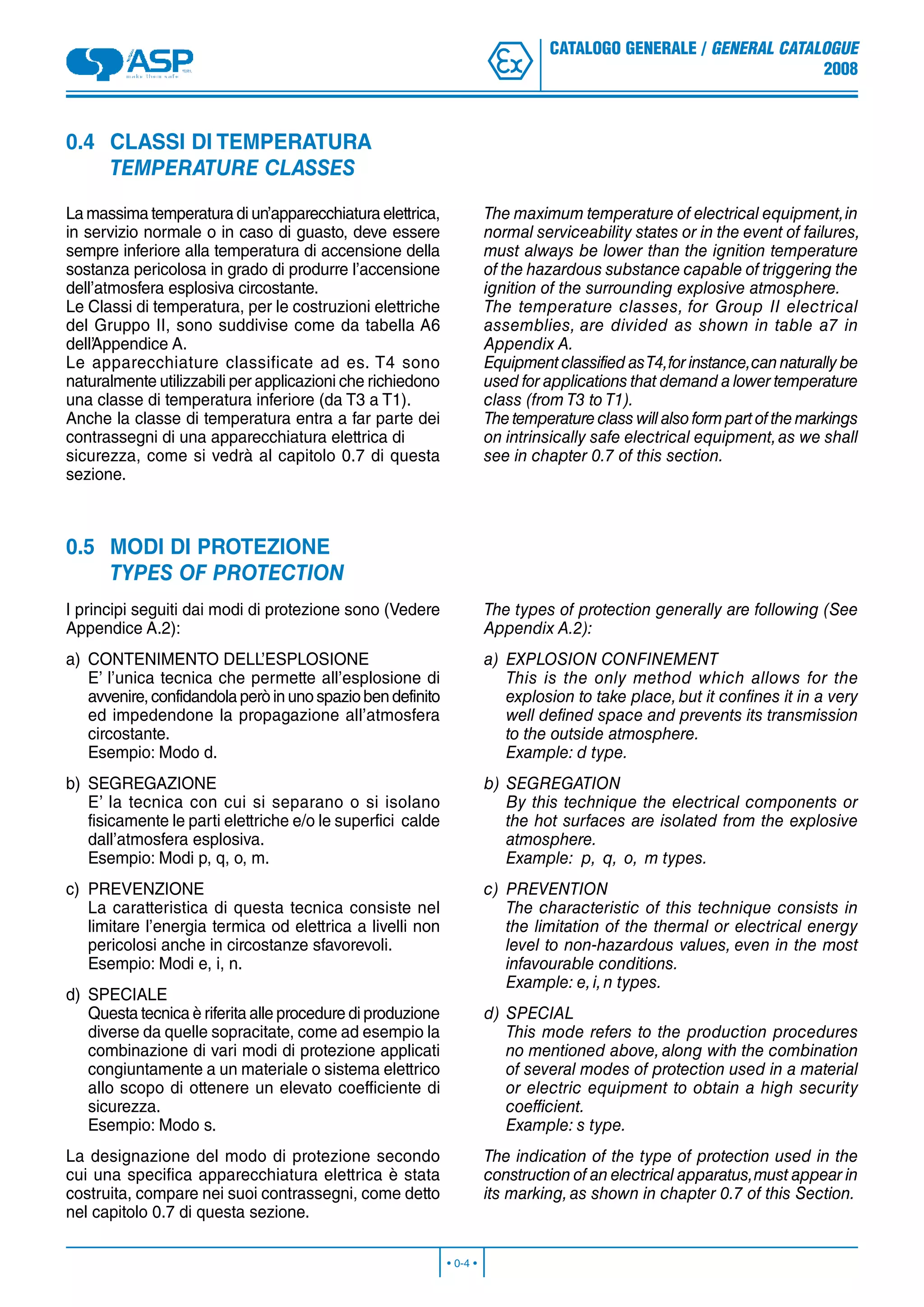 Nuova ASP - General Catalogue 2008 | PDF