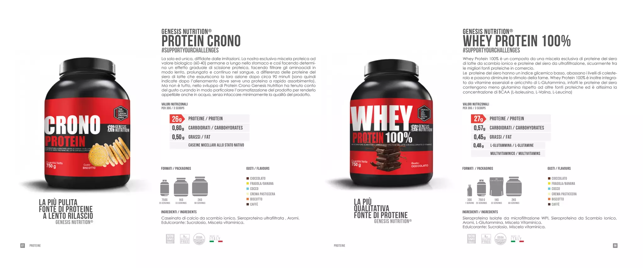CATALOGO GENESIS NUTRITION 2021 MADE IN ITALY SINCE 1992 FOOD ...